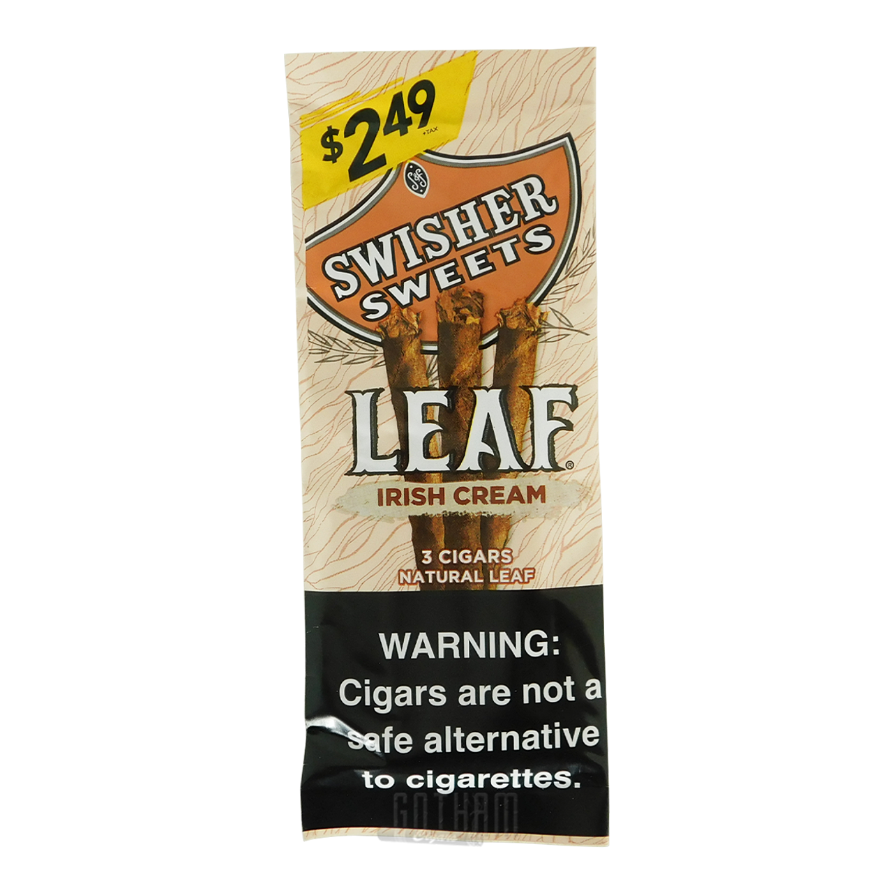 SWISHER SWEETS LEAF IRISH CREAM – Bob Smoke Shop